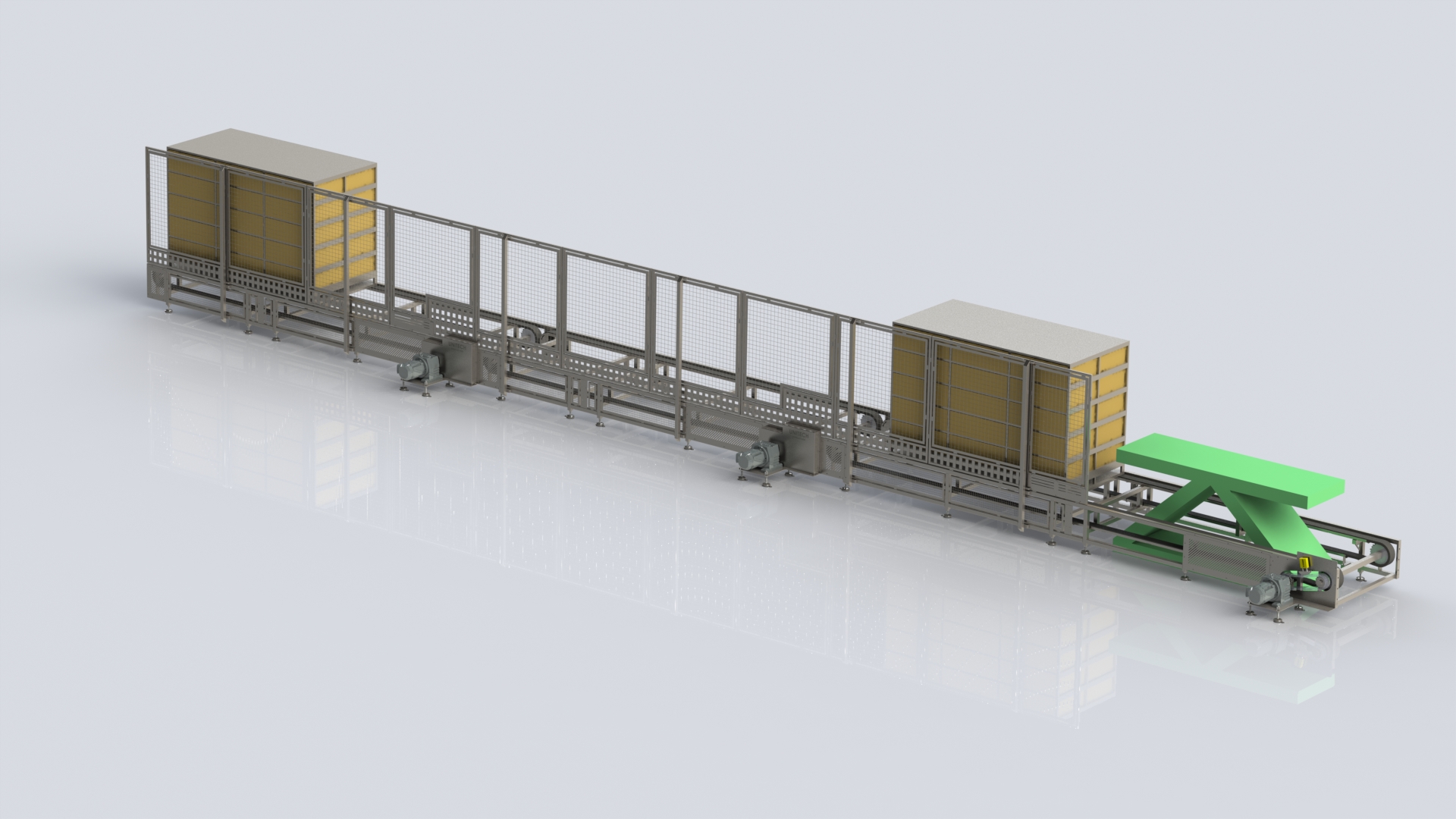Live Bird Processing Conveyors - Unitech Conveyors